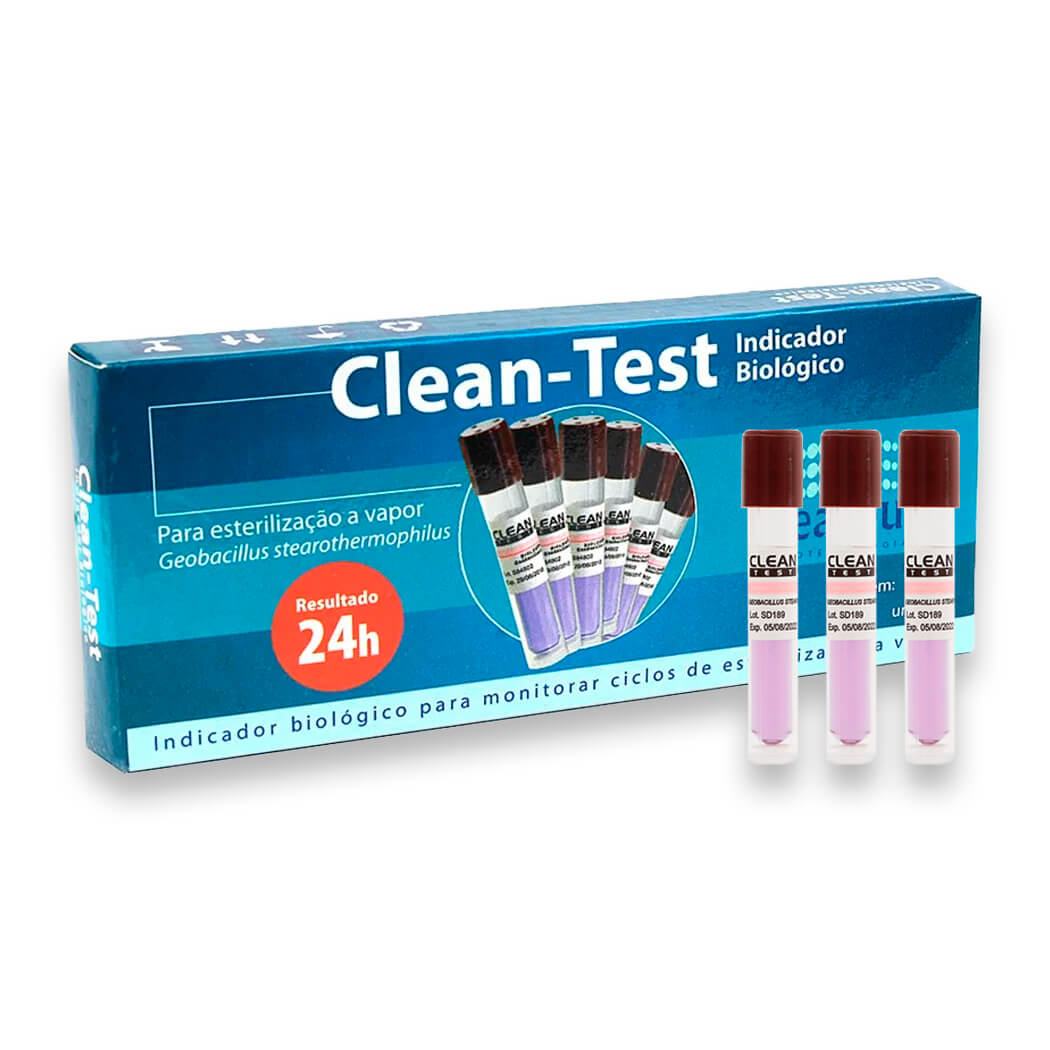 Indicador Biológico Clean Test com 10 - Clean-Up | A Interdental lhe ...