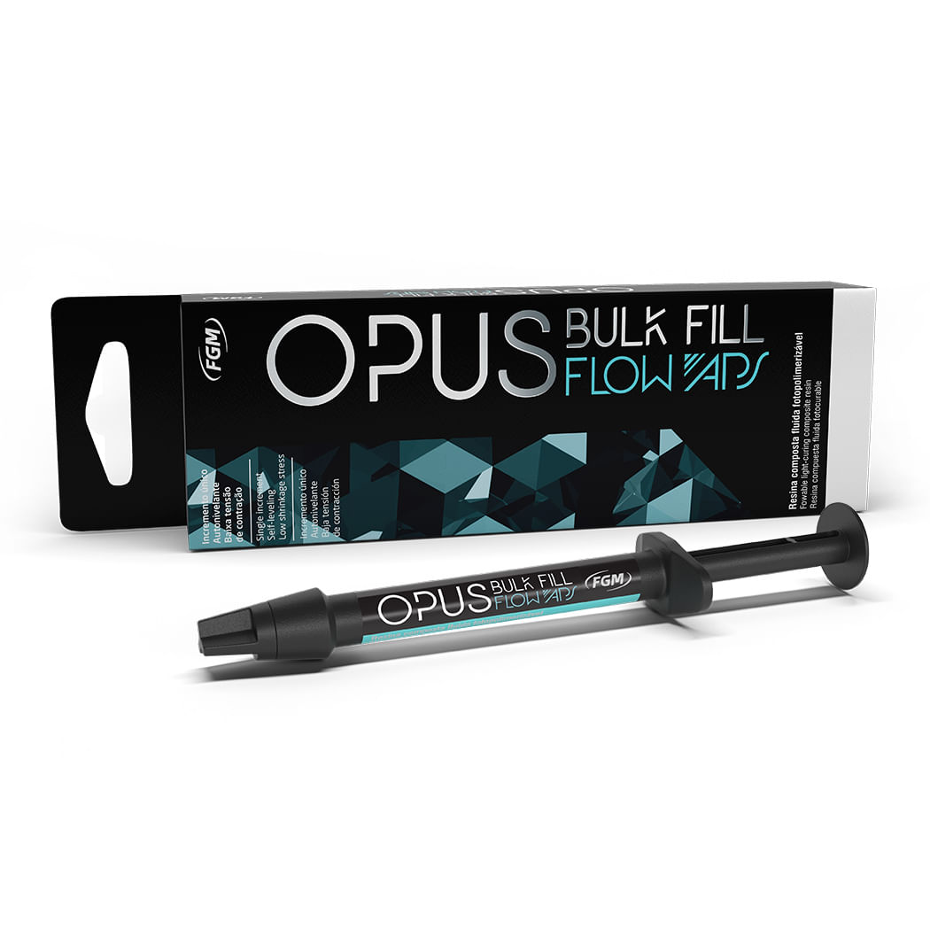 Val 22-03-2023 Resina Opus Bulk Fill Flow Aps A3 2g - FGM | A Interdental lhe deseja um dia ...